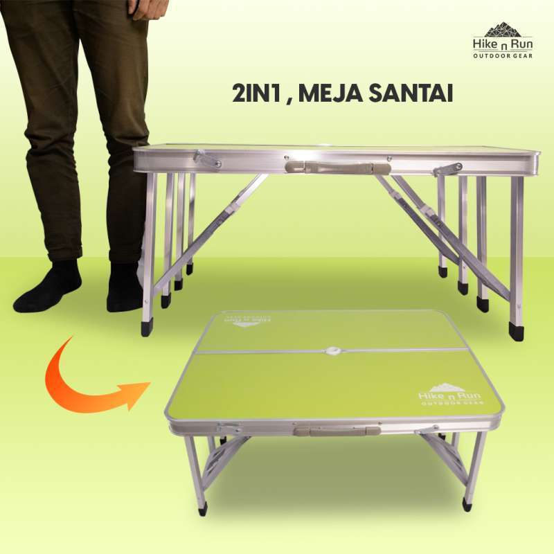Promo Hike n Run Aluminium Folding Table Set HNR21FRN002 Diskon 33% di ...