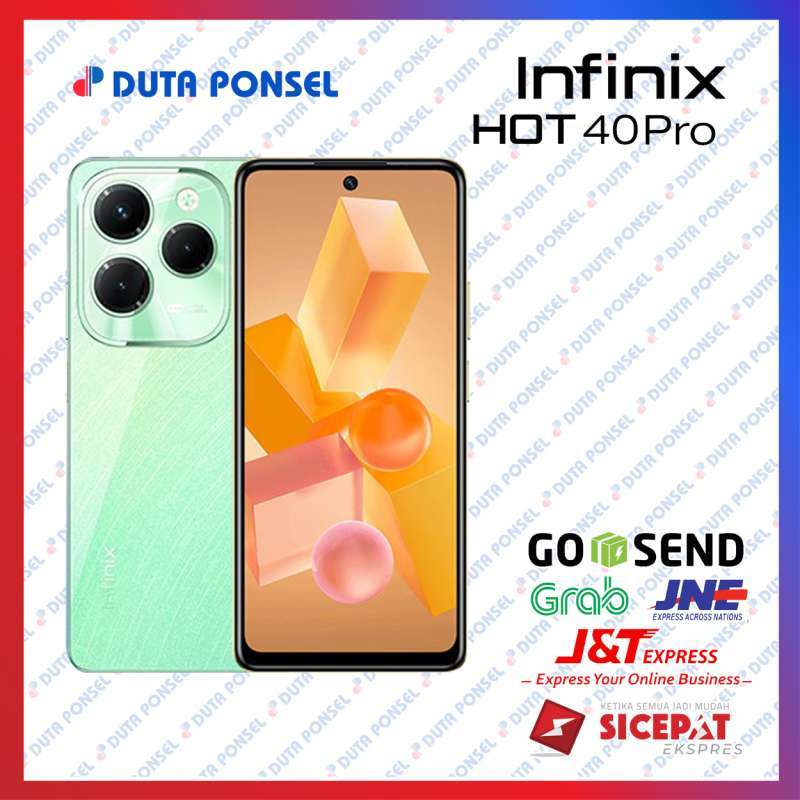 Jual Infinix HOT 40 Pro NFC 8/256 GB Garansi Resmi - Starfall Green di Seller Duta Ponsel - Duta ...