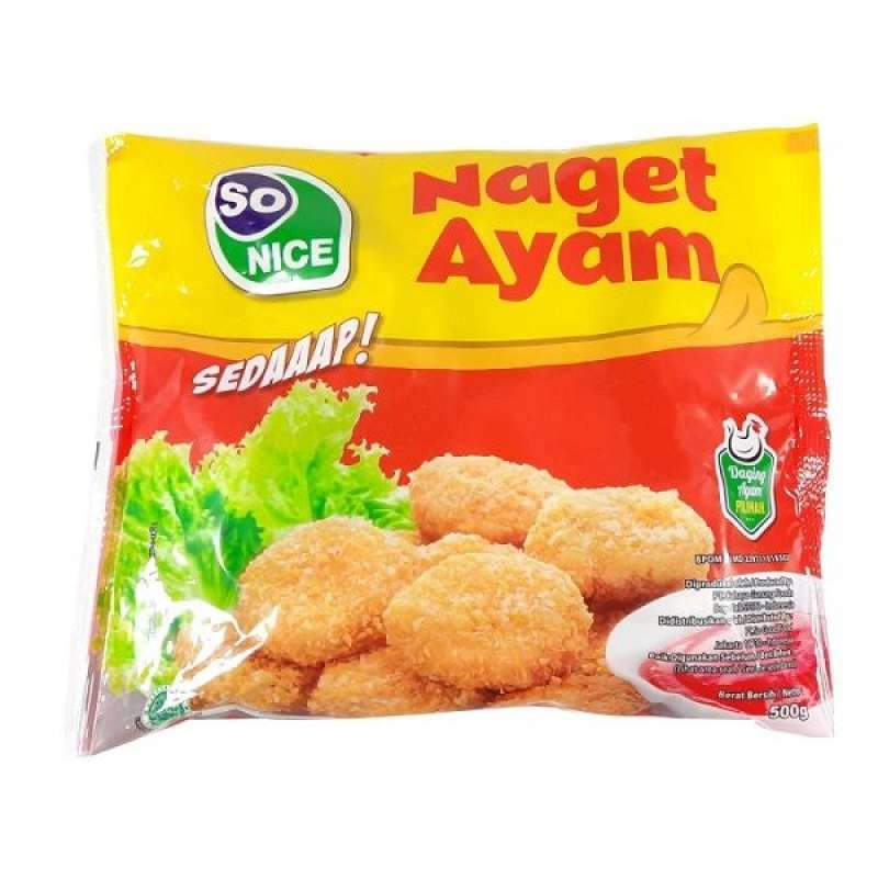 Jual SO NICE SEDAP NUGGET 500G di Seller Hypermart Ternate Official ...