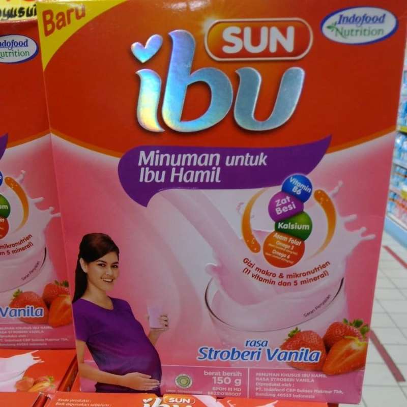 Jual Sun Ibu Hamil 150g-Minuman Bumil-2 Varian Rasa-Susu Bubuk-Grosir ...