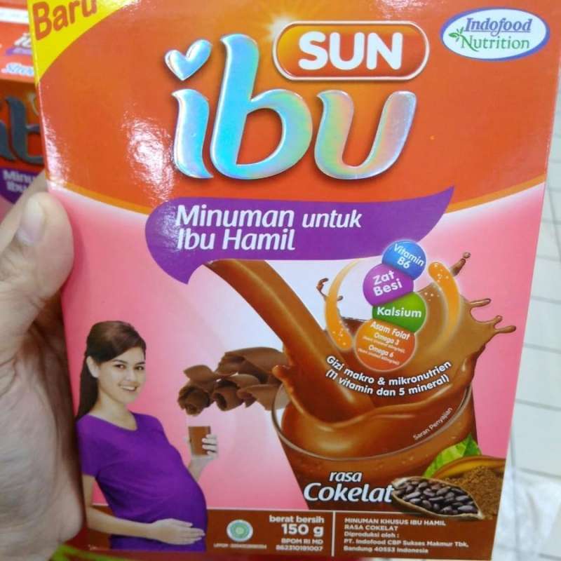Jual Sun Ibu Hamil 150g-Minuman Bumil-2 Varian Rasa-Susu Bubuk-Grosir ...