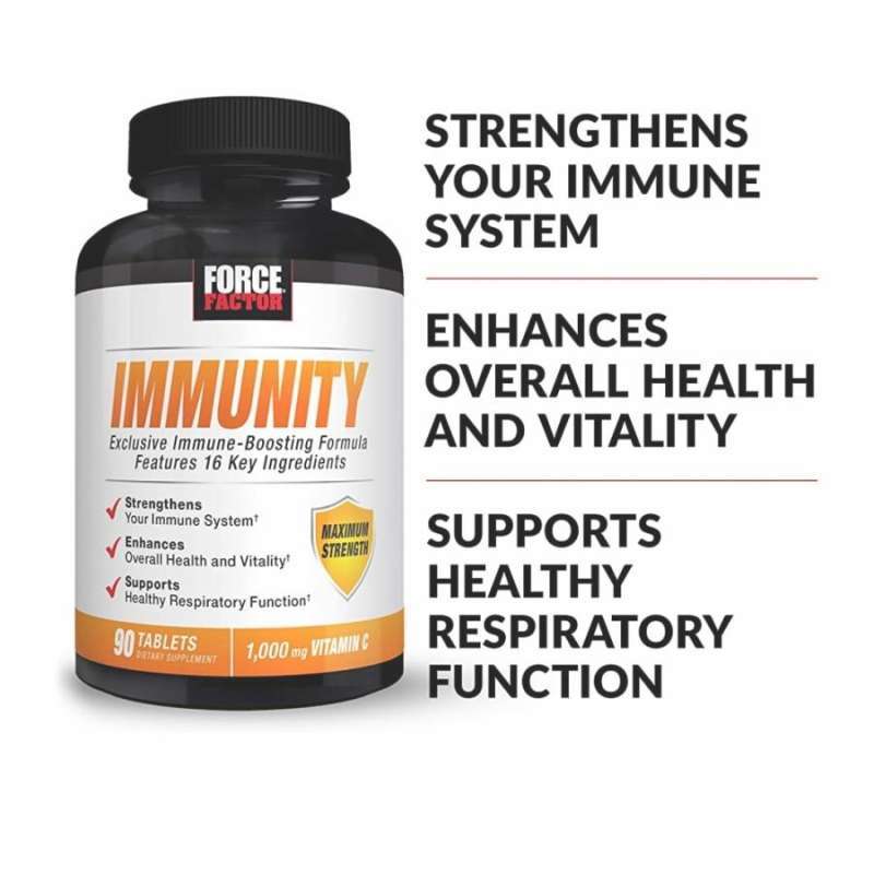Jual Force Factor Immunity, Immune Support Booster ,90tablets di Seller PEACHBOUTIQUE - Delima ...