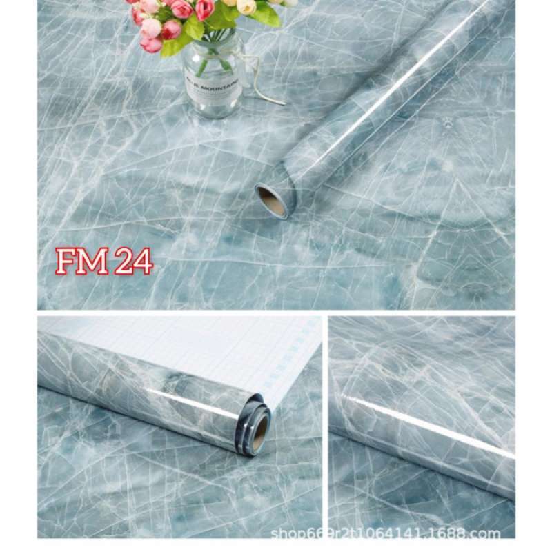 Jual Wallpaper Stiker Sticker Dinding Marmer Marble Keramik Dapur ...