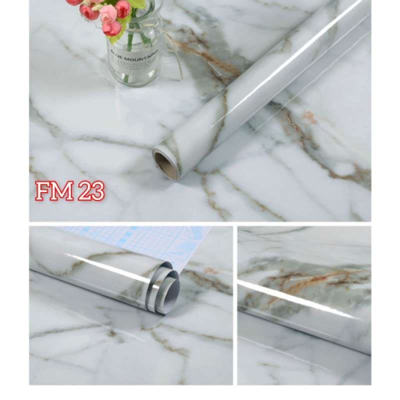 Jual Wallpaper Stiker Sticker Dinding Marmer Marble Keramik Dapur ...