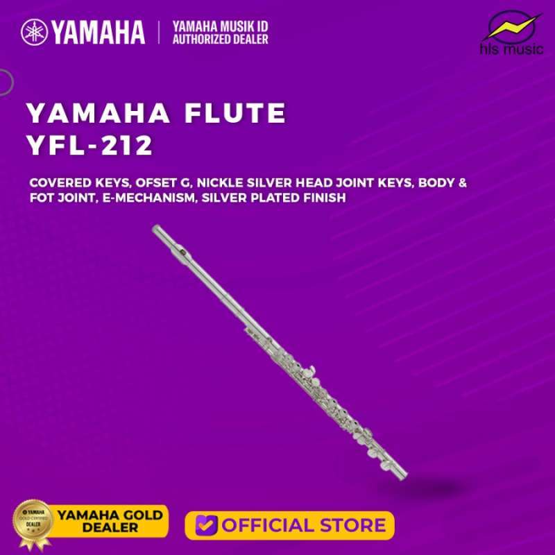 Promo Yamaha Yfl212 / Yfl-212 Flute Diskon 10% Di Seller Hls Music Official Store - Hls Musik ...