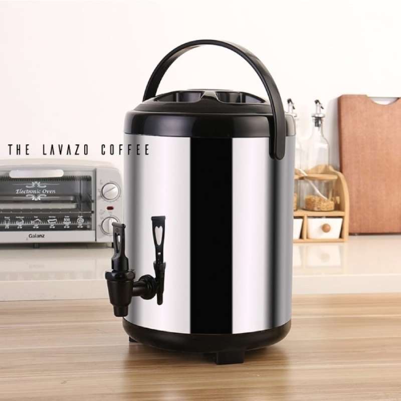 Promo TERMOS DISPENSER AIR PANAS DAN AIR DINGIN | WATER JUG STAINLESS STEEL - 12 Liter Diskon 1% ...