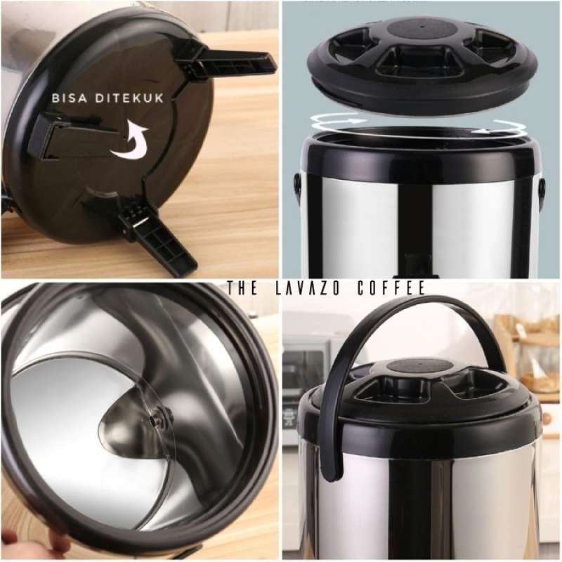 Promo TERMOS DISPENSER AIR PANAS DAN AIR DINGIN | WATER JUG STAINLESS ...