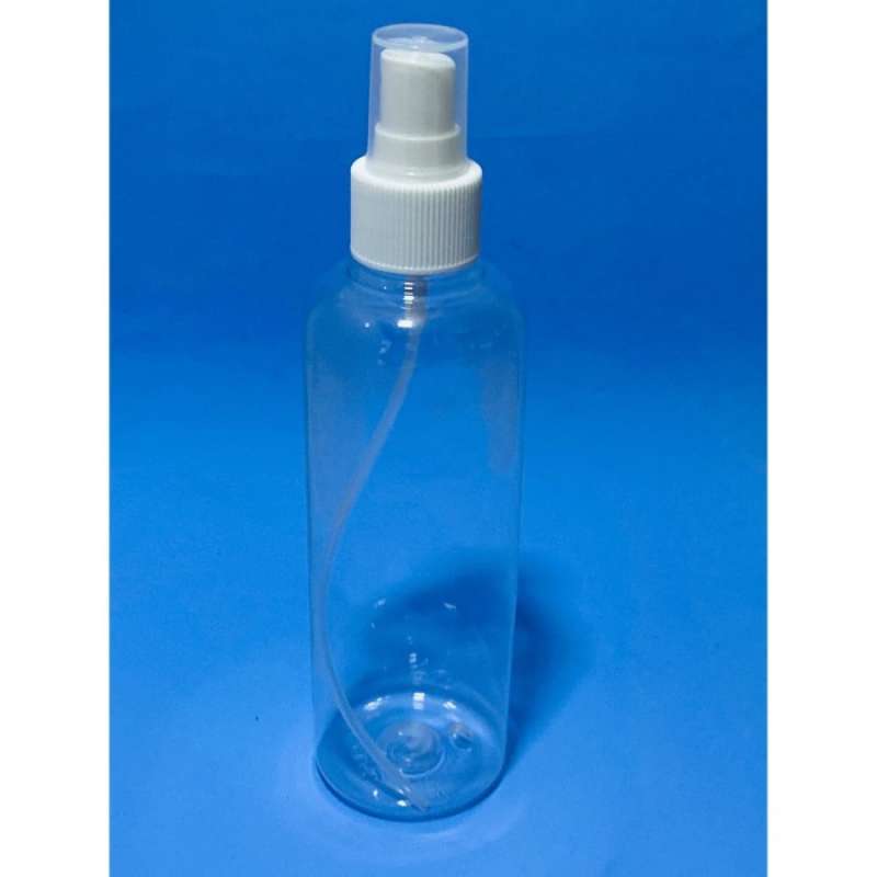 Promo Botol Spray 250 ml Bening Tutup Putih Kemasan 1 dus 270 Pcs ...