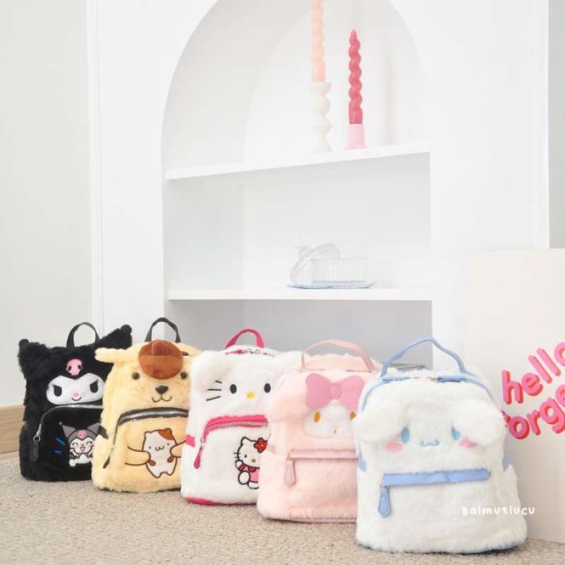 Promo Backpack Sanrio Cinnamoroll Back To School | Tas Punggung Dewasa ...