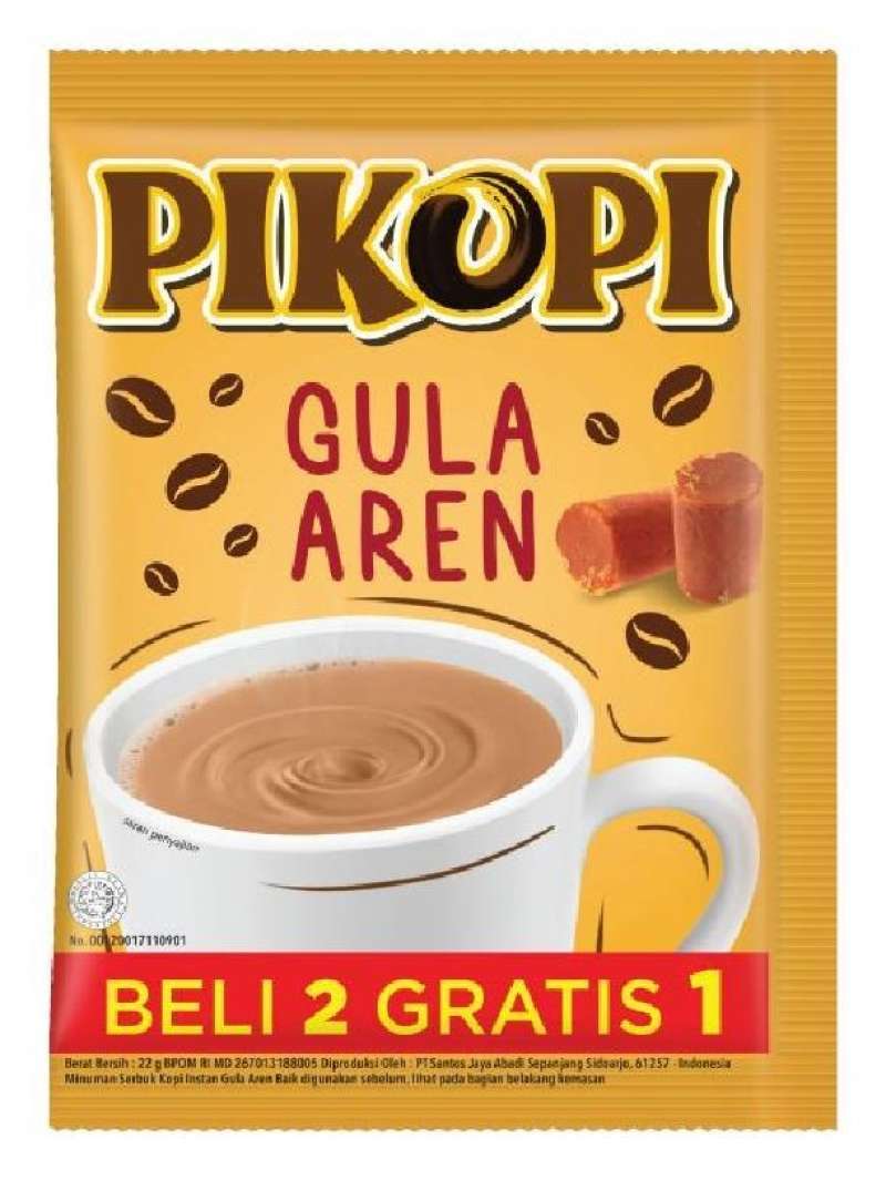 Jual Pikopi Gula Aren 22 G Isi 15 Sachet / Pack Di Seller Gantari ...