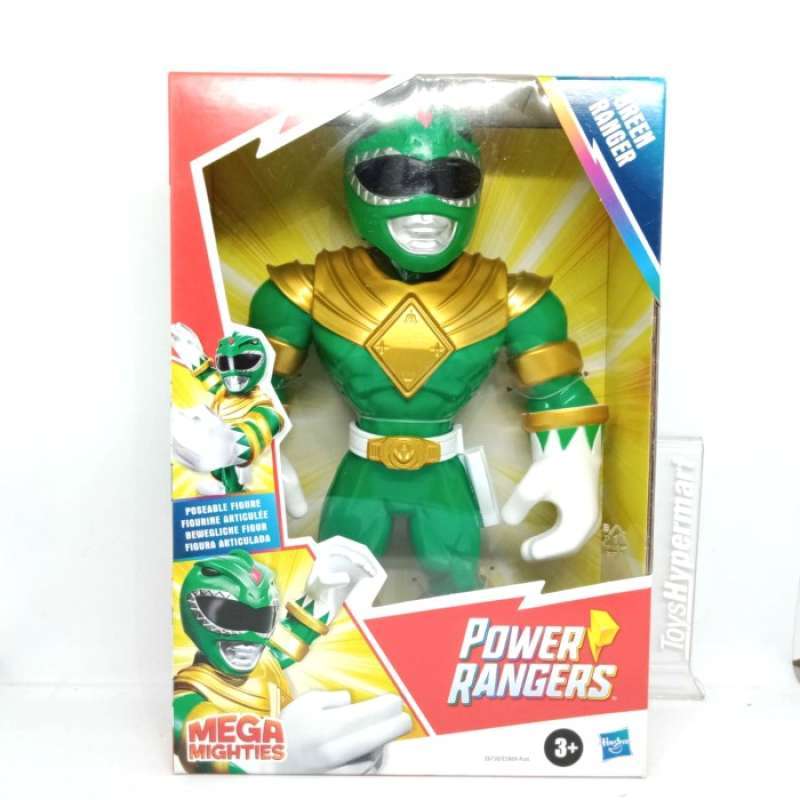 Promo Green Ranger Power Rangers Playskool Mega Mighties Hasbro Diskon ...