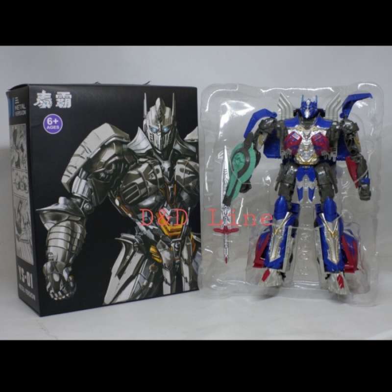 Promo Transformers Optimus Prime Deformation BMB Savior Alloy Version ...