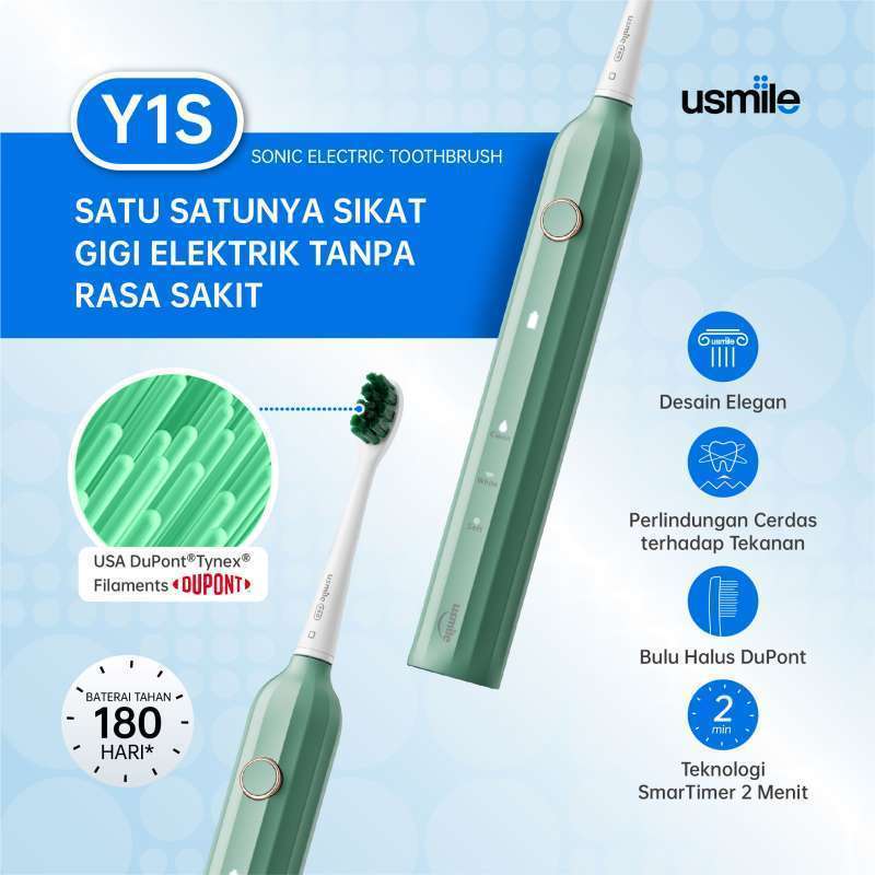 Promo Bazaar - Usmile Y1s Sonic Electric Toothbrush Roman Column Design Rechargeable For ...