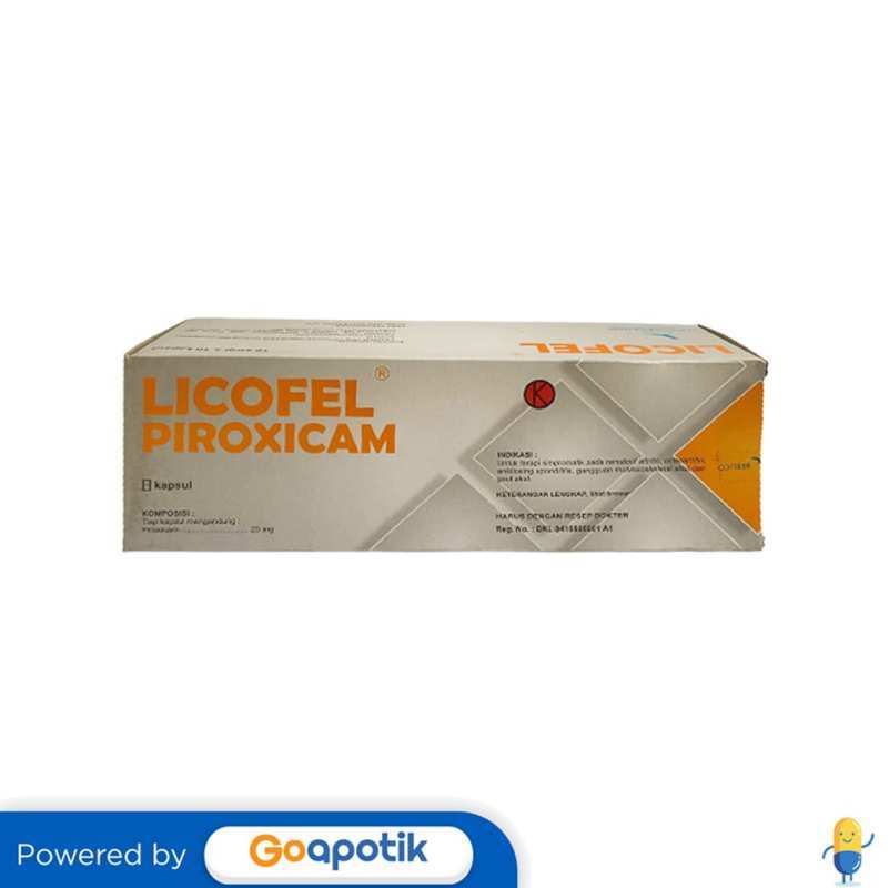 Jual LICOFEL 20 MG BOX 100 KAPLET di Seller Apotek Mitra Perintis Medan ...