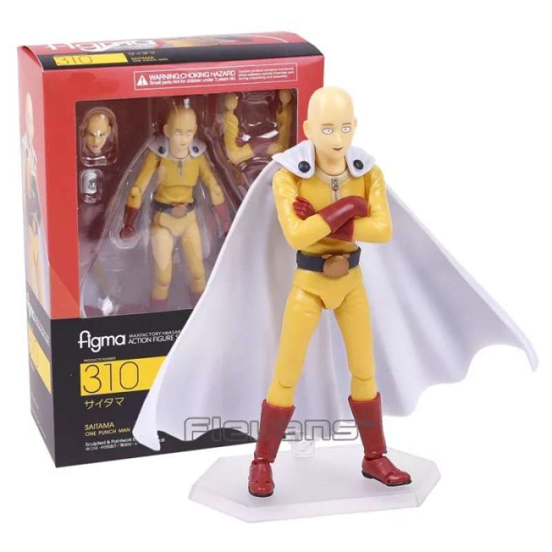 Promo Figma 310 Saitama One Punch Man Action Figure Jointed Edition ...