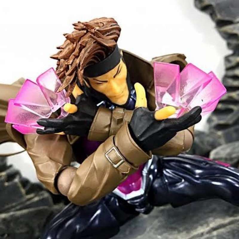 Promo Revoltech Xmen Amazing Yamaguchi No 10 X-Men Team Gambit Figure ...