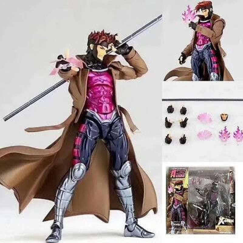 Promo Revoltech Xmen Amazing Yamaguchi No 10 X-Men Team Gambit Figure ...