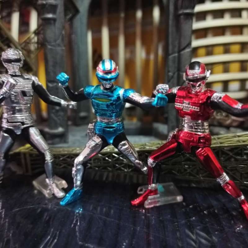 Promo Gavan figure sharivan shaider bandai set 12 bh Diskon 23% di ...