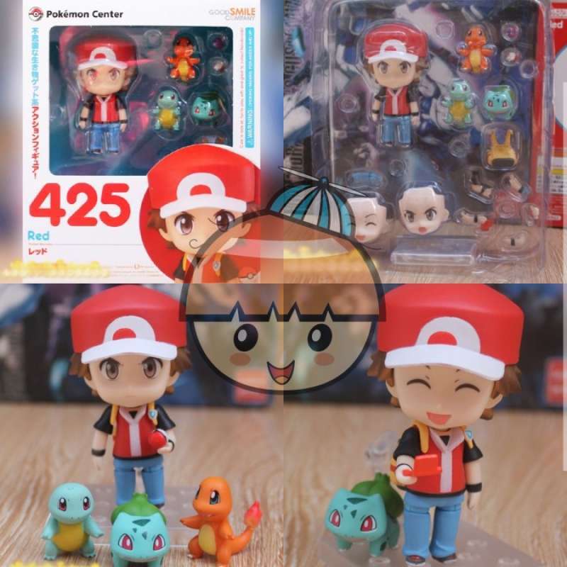 Jual Nendoroid Red Trainer Pokemon Action Figure Di Seller Qairina ...