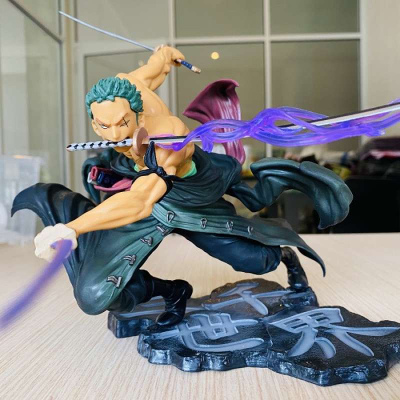 Promo Figure Zoro Wano Kingdom Zorojuro Ronin One Piece Diskon 23% di ...