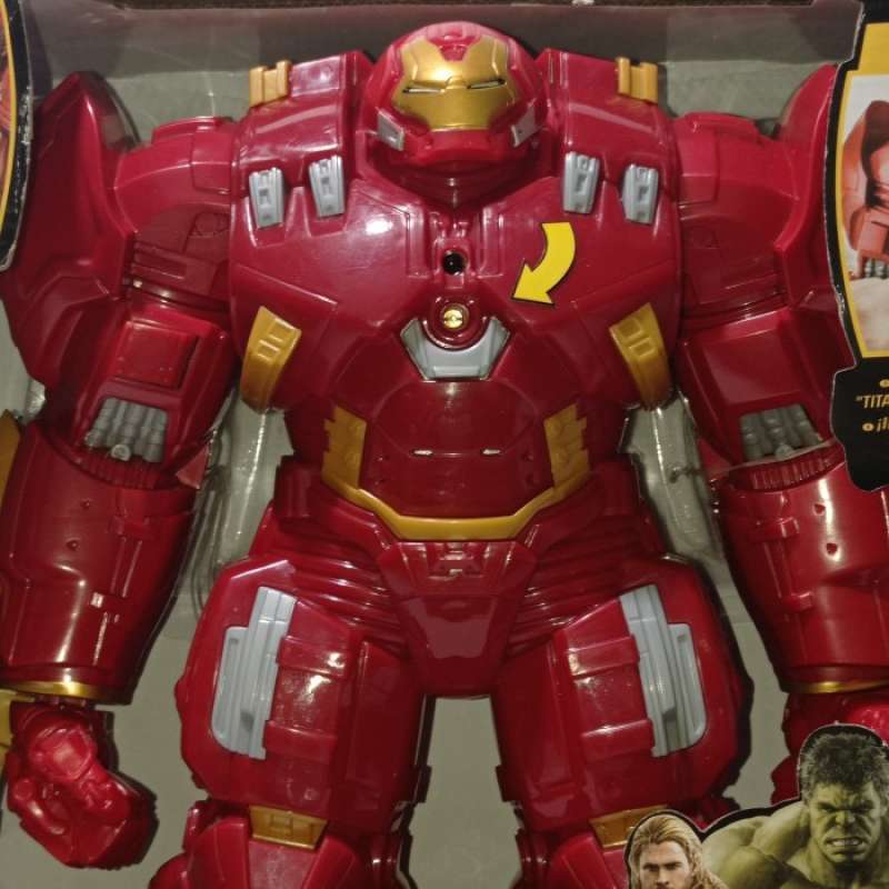 Promo HASBRO Titan Hero Tech Marvel Avengers HULK BUSTER Interactive ...
