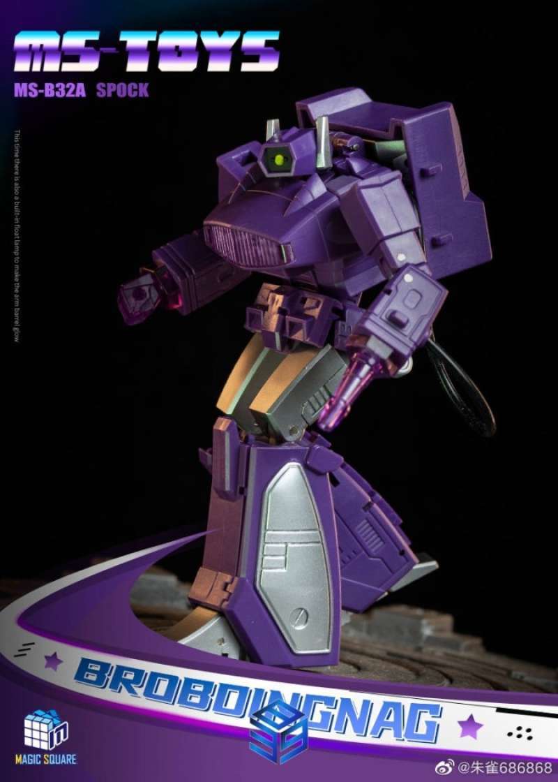 Promo Magic Square MS-B32A Spock Transformers Legends Scale Shocave ...