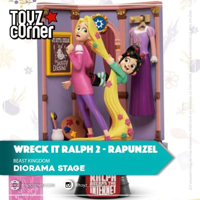 Promo Beast Kingdom ama Stage DS-027 Wreck It Ralph 2 - Rapunzel Diskon ...