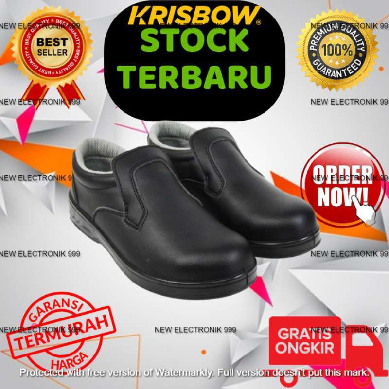 Promo Krisbow Sepatu Pengaman Trojan Shoes Trojan 4in Diskon 23% Di ...