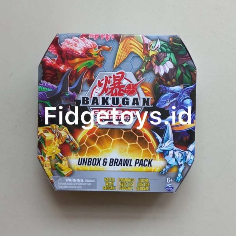 Promo Bakugan Geogan Unbox & Brawl Pack with 6 Exclusive Bakugan Diskon ...