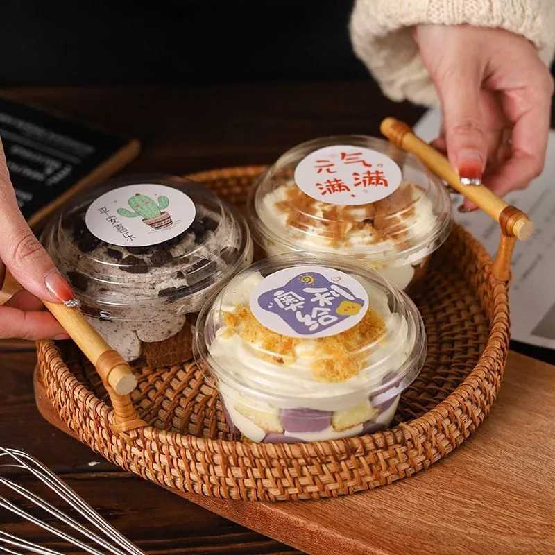 Promo 10pcs Premium Dessert Cup Box Mika Kue Kotak Dessert Ice Cream ...