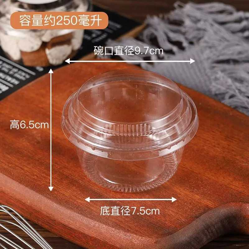 Promo 10pcs Premium Dessert Cup Box Mika Kue Kotak Dessert Ice Cream ...