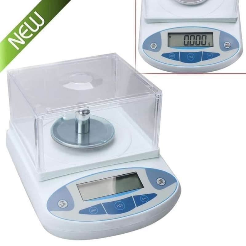 Promo Timbangan Digital Lab Profesional Miligram Mg 0.000 Gr Gram 500g ...