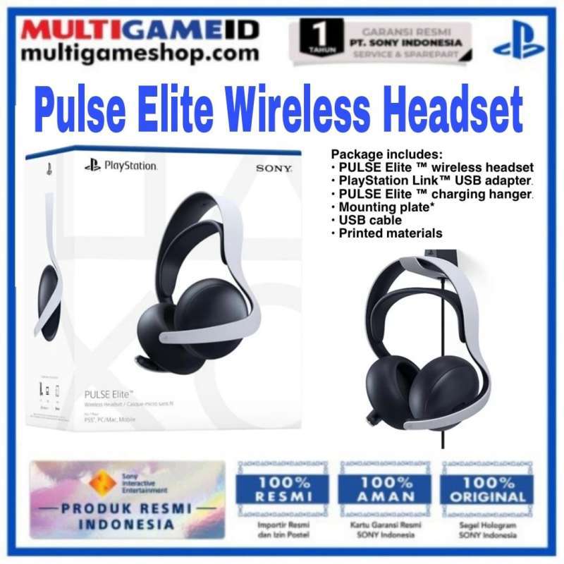 Jual Ps5 Pulse Elite Wireless Headset Sony Indonesia Hanger Di Seller