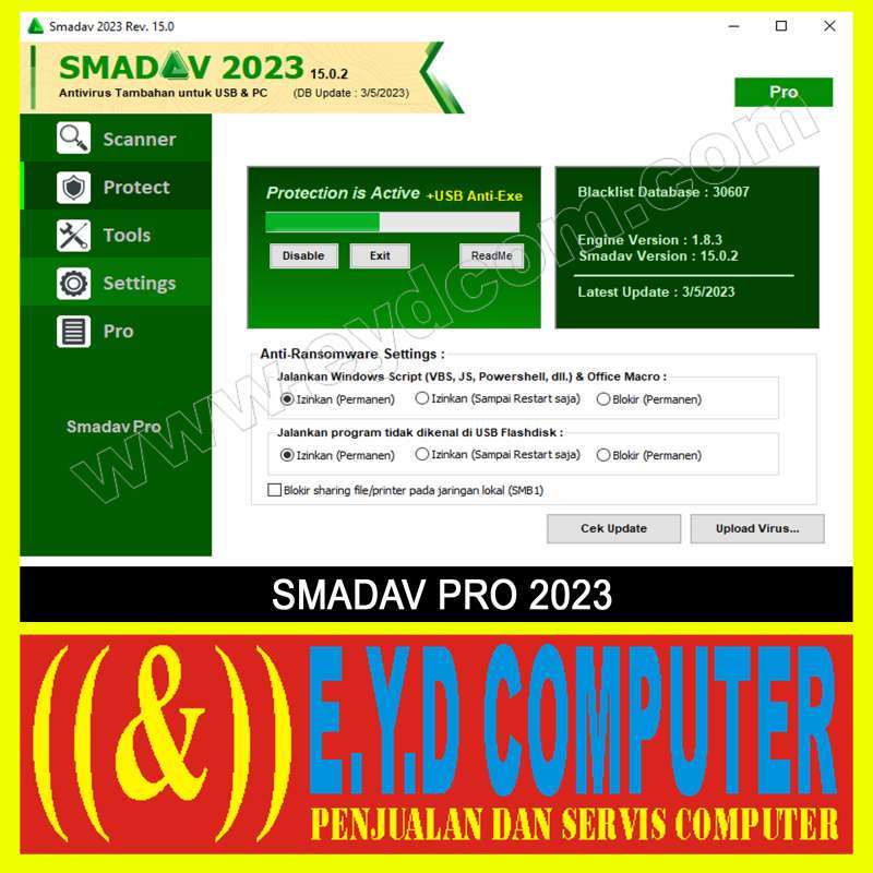 Jual Smadav Pro 2023 Anti Virus All Pc Untuk Banyak Pc Software Full ...