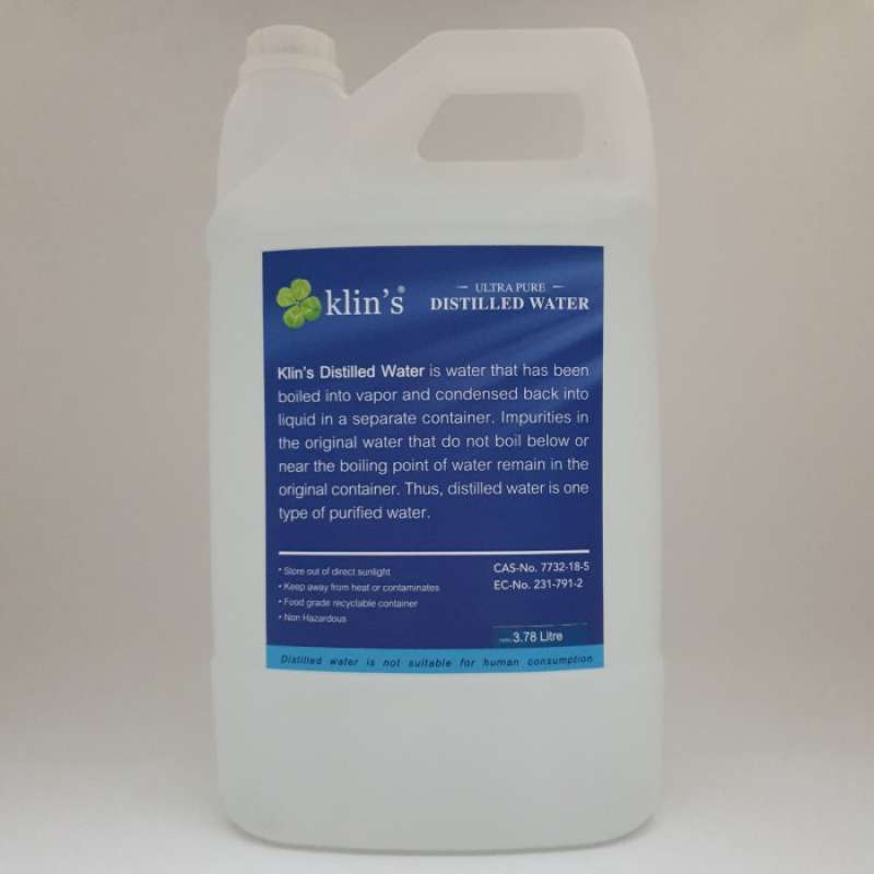 Promo AQUADEST/AQUADES/AKUADES/AIR SULING/DISTILLED WATER GALON 3,78 ...