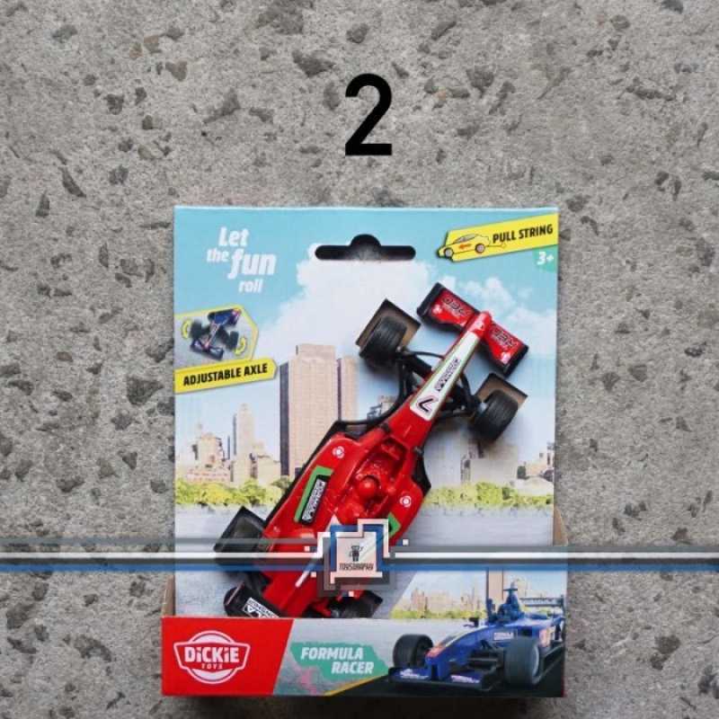 Promo Dickie Toys Formula Racer Pull String Cars Mobil Balap Diskon 9 Di Seller Alenila Store