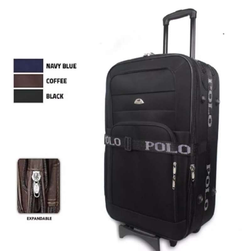 Jual Promo - Koper Besar 24 Inch Koper Bahan Koper Kain Kabin Polo ...