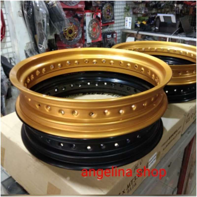 Jual velg takasago excel asia ukuran 300/350/17 lubang 36 di Seller ...