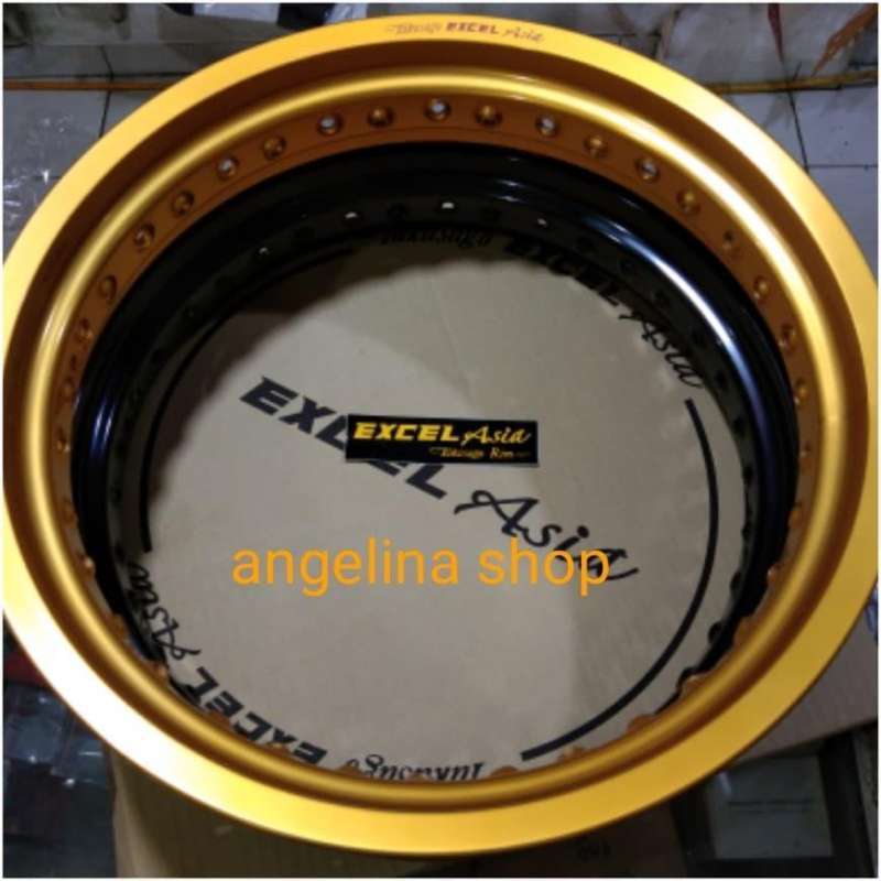 Jual velg takasago excel asia ukuran 300/350/17 lubang 36 di Seller ...