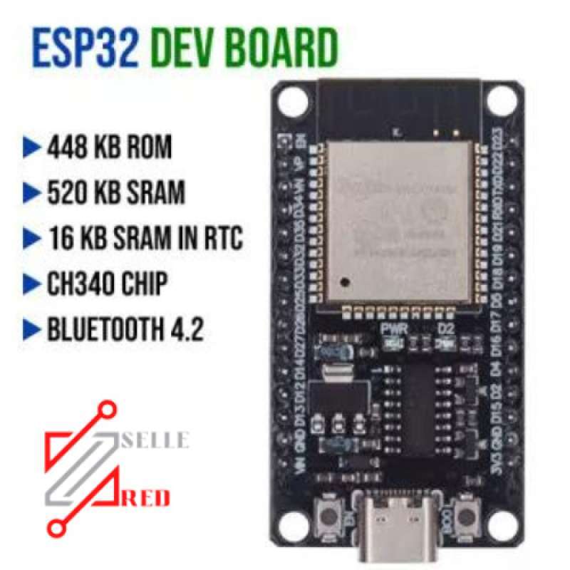 Promo Esp32 Esp 32 Doit Devkit V1 30 Pin Wifibluetooth Ble Dual Core