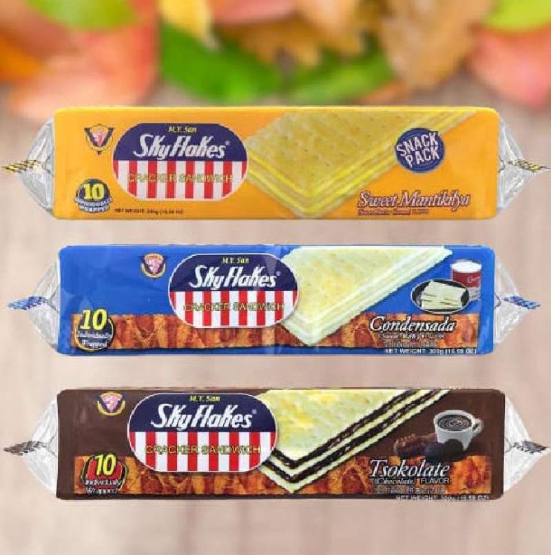 Jual Skyflakes Sandwich Condensada Crackers Susu Manis 30g Isi10 Pcs Di ...