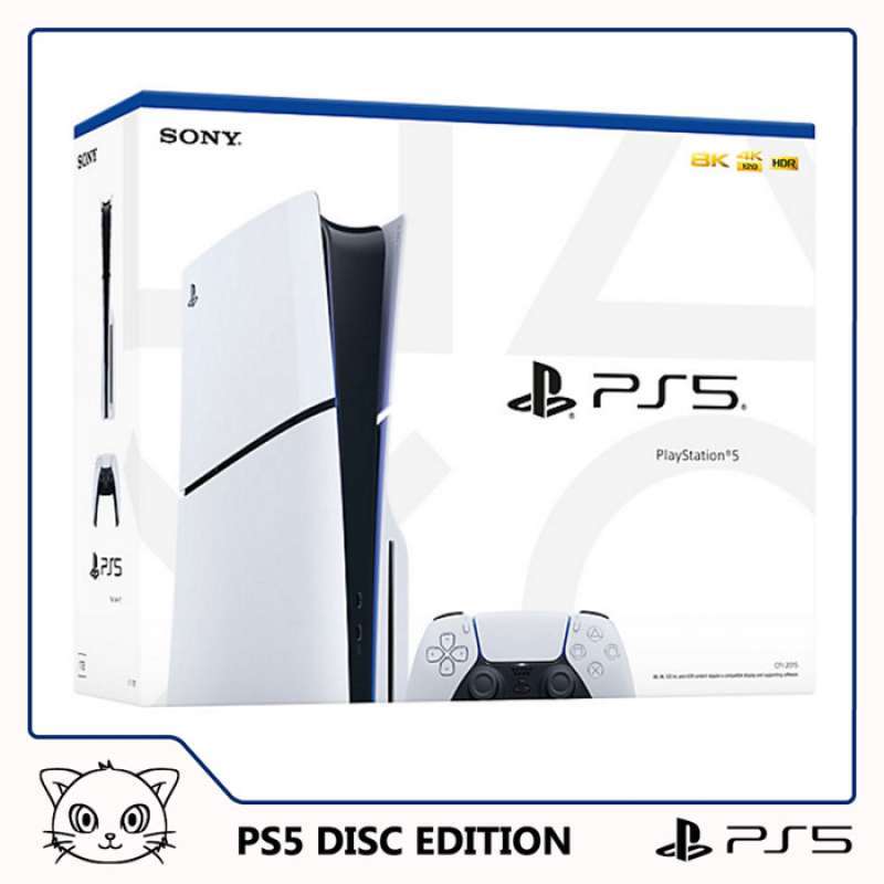 Jual Ps5 Slim Disc Edition / Version - Sony Playstation 5 Console ...