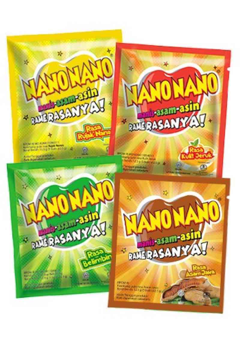 Jual Nano Nano Permen HEXOS 1 sachet Rasa - - ASAM JAWA di Seller TOKO ...