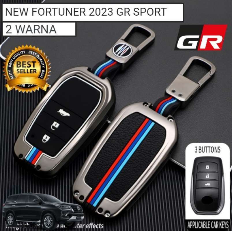 Promo COVER CASING KUNCI REMOTE LOGAM TOYOTA FORTUNER GR SPORT 2023 ...