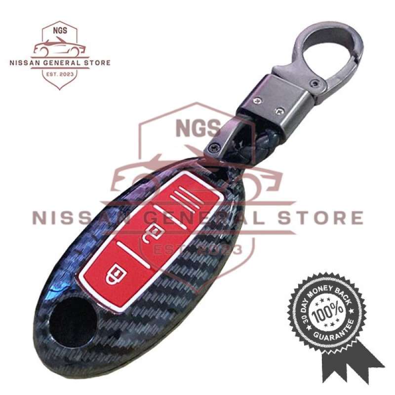 Promo CASE CARBON SMARTKEY COVER KEY KUNCI NISSAN NAVARA JUKE MARCH 3 ...