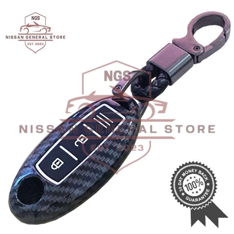 Promo Case Carbon Smartkey Cover Key Kunci Nissan Navara Juke March 3 ...
