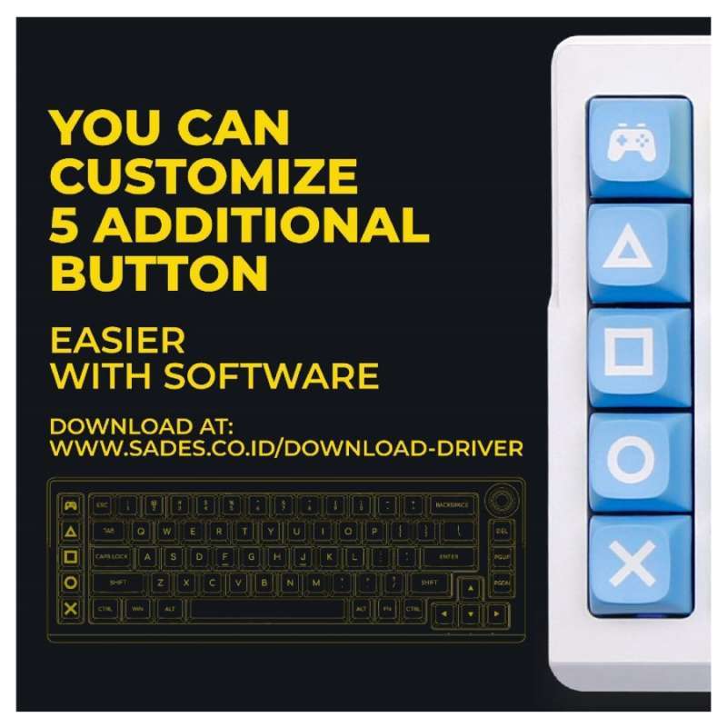 Jual Sades Ryunix Xo 723 / Xo723 Tri Mode Connection Mechanical ...