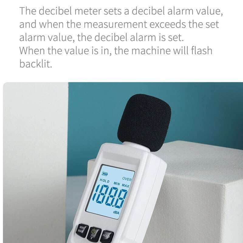 Promo SOONDA Alat Ukur Suara Noise Detector Sound Decibel Meter - SKD ...