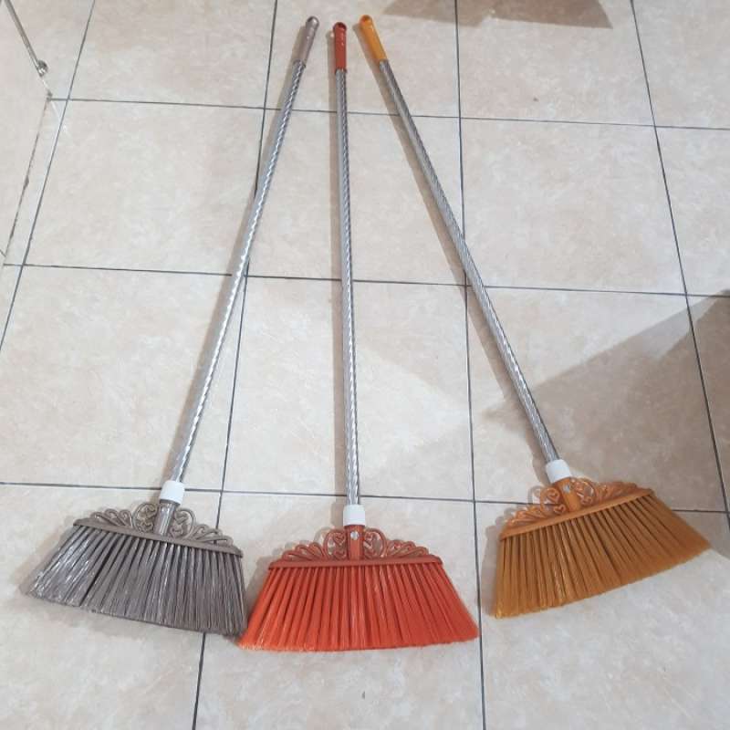 Jual Sapu Lantai Drat Gagang Stainless/sapu Sun Intan Stainless Di ...
