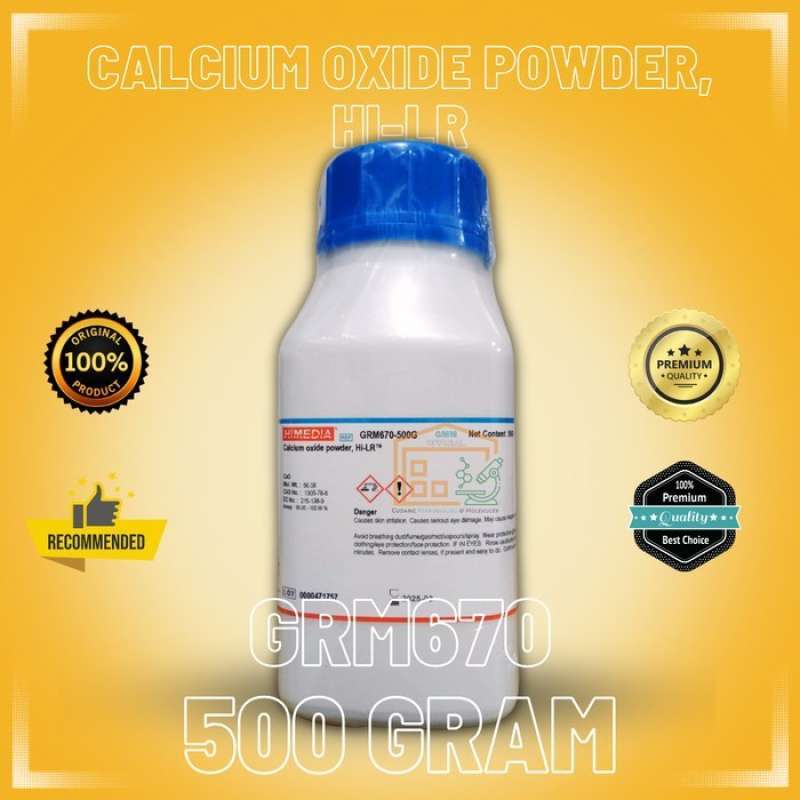 Promo Calcium Oxide Powder, Hi-lr | Cao, 100 Gram Diskon 9% Di Seller ...
